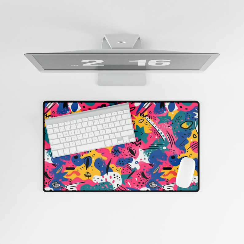 Anime Desk Mat, Comic Pop Desk Mat, Cute Desk Mat, Desk Mat Aesthetic ...