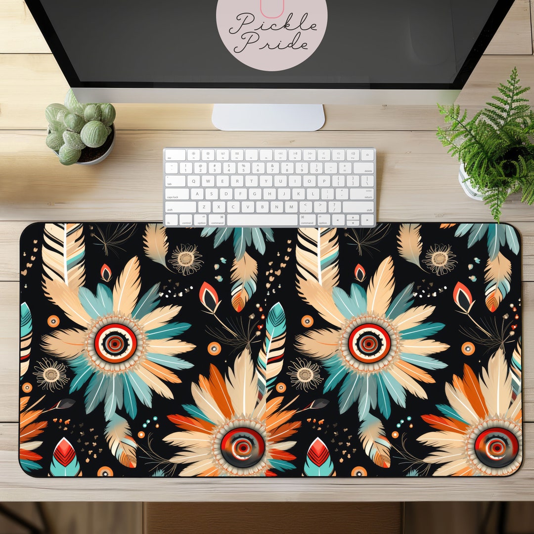 Cute Desk Mat, Western Boho Desk Mat, Desk Mat Cute, Desk Mat Aesthetic ...