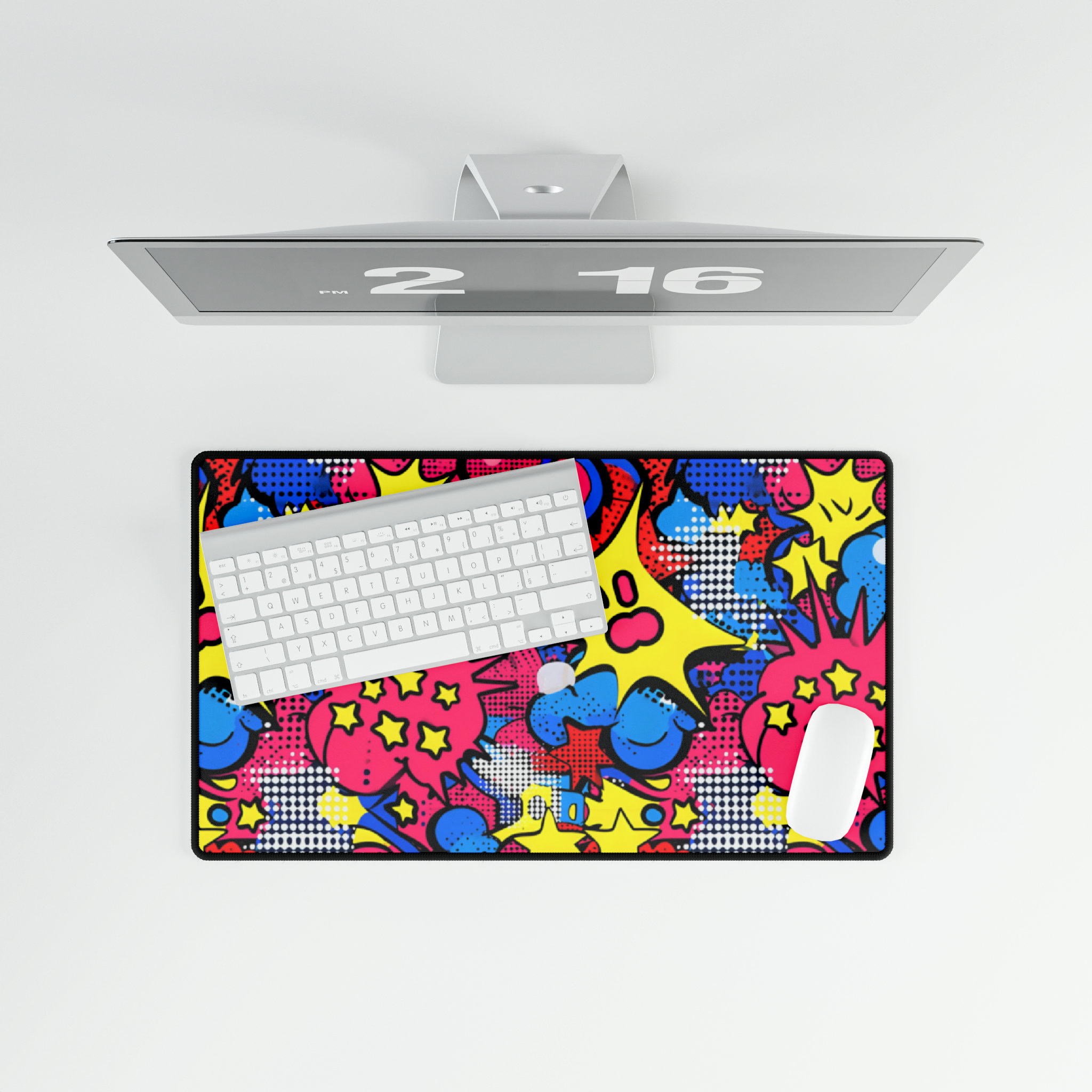 Anime Desk Mat, Comic Pop Desk Mat, Cute Desk Mat, Desk Mat Aesthetic ...