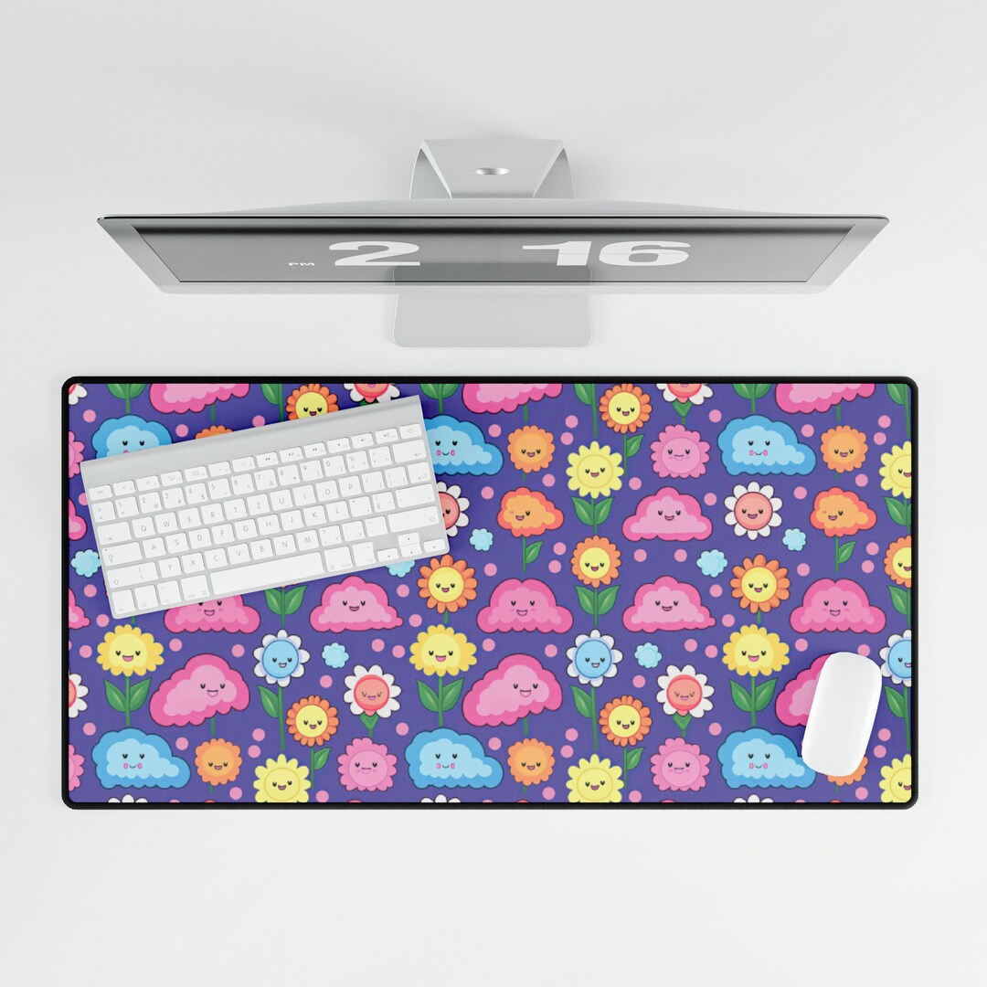 Kawaii Desk Mat, Cute Desk Mat, Desk Mat Kawaii, Desk Mat Aesthetic ...