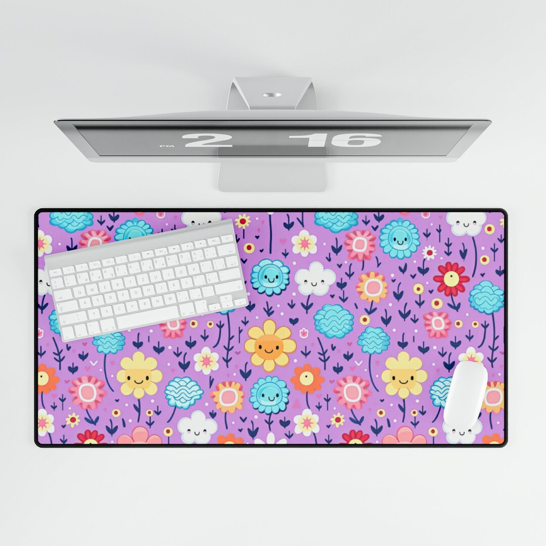 Kawaii Desk Mat, Cute Desk Mat, Desk Mat Kawaii, Desk Mat Aesthetic ...