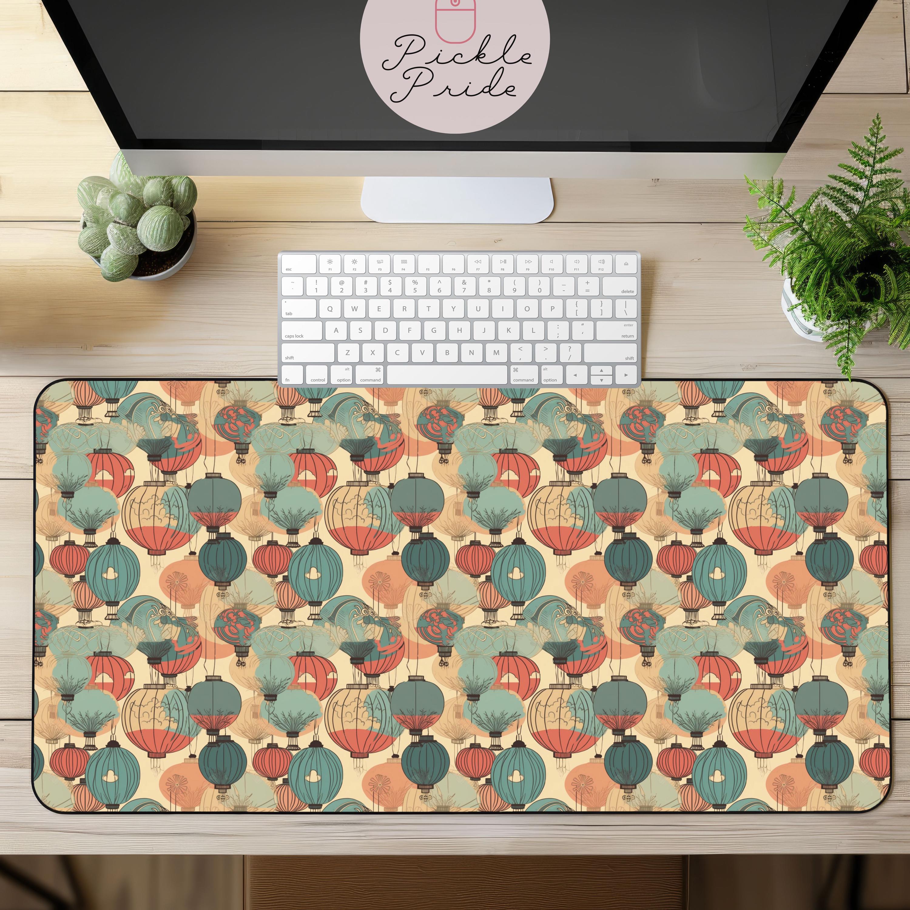 Large Japanese Desk Mat, Japanese Desk Mat, Vintage Japanese Desk Mat ...