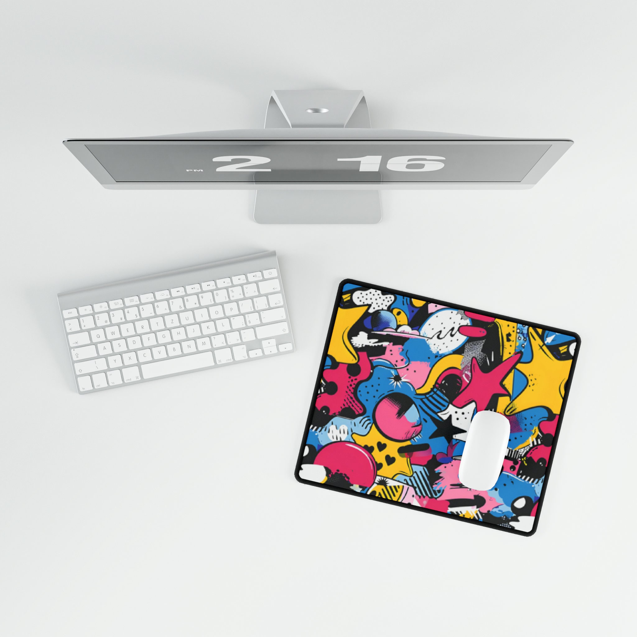 Anime Desk Mat, Comic Pop Desk Mat, Cute Desk Mat, Desk Mat Aesthetic ...