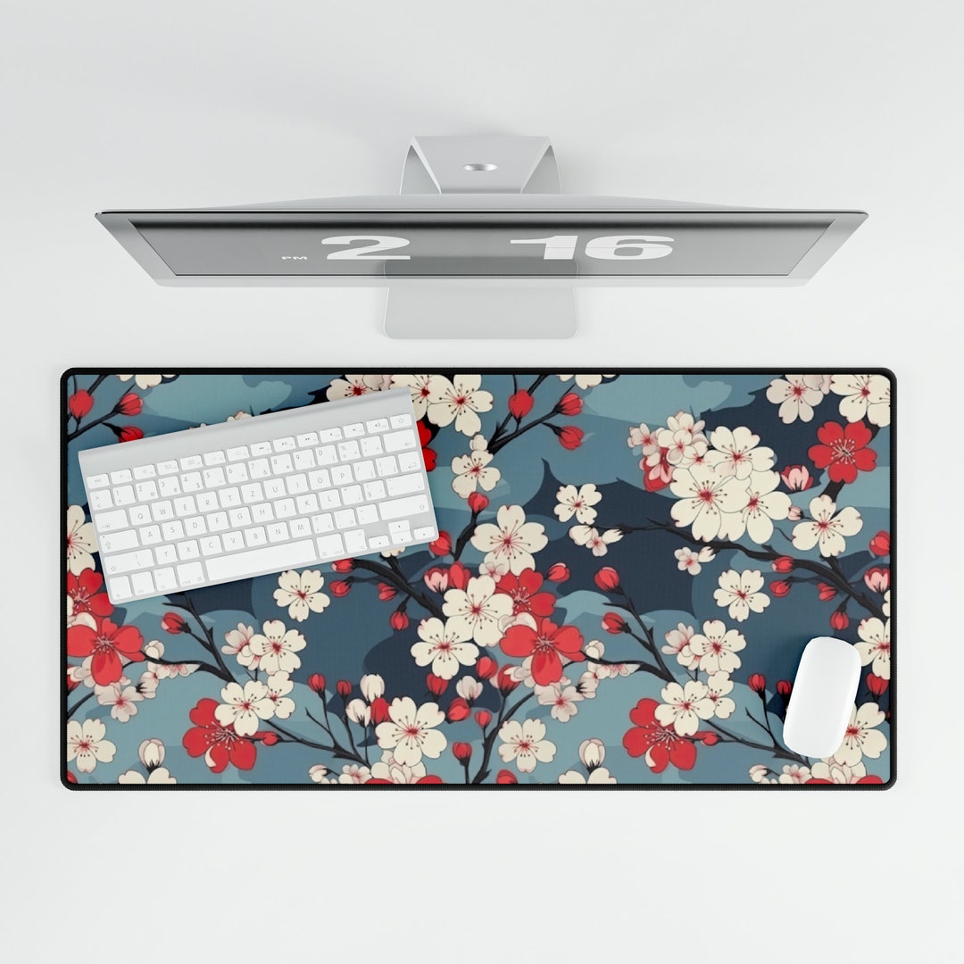 Desk Mat Japanese, Cute Desk Mat, Japanese Desk Mat, Desk Mat Aesthetic ...