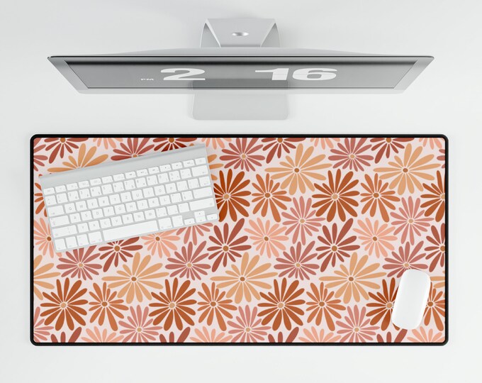 Cute Desk Mat, Flower Desk Mat, Desk Mat Cute, Desk Mat Aesthetic, Cute ...