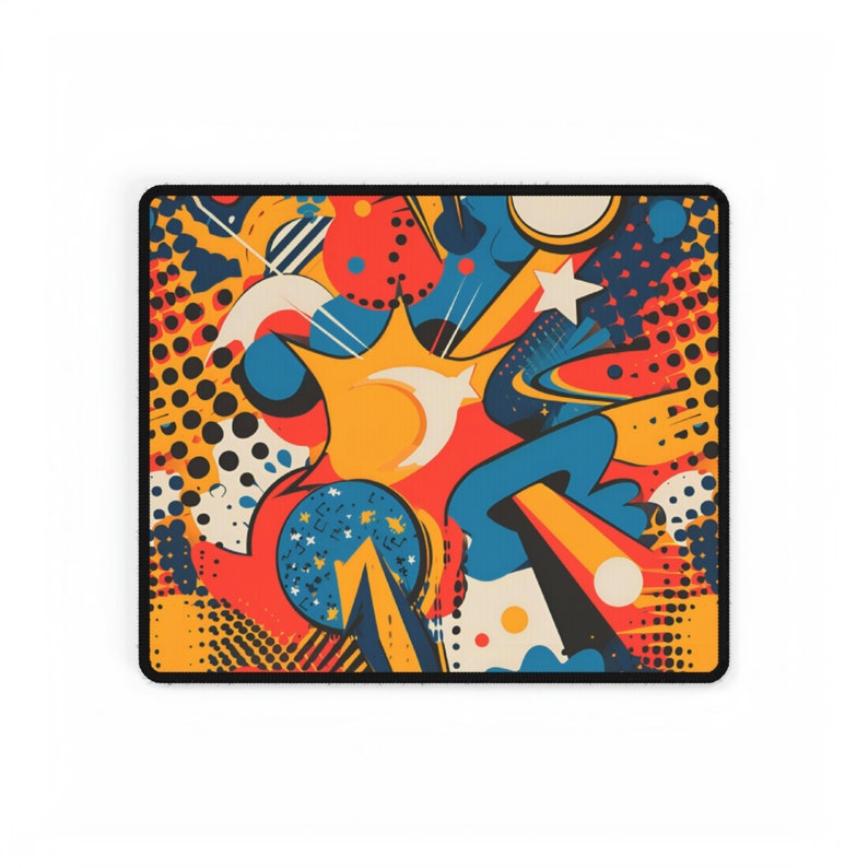 Anime Desk Mat, Comic Pop Desk Mat, Cute Desk Mat, Desk Mat Aesthetic ...