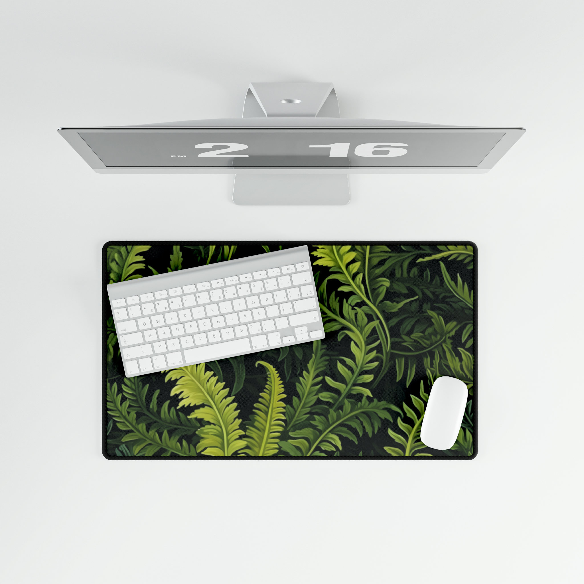 Green Desk Mat, Fern Desk Mat, Cute Desk Mat, Desk Mat Aesthetic, Desk ...