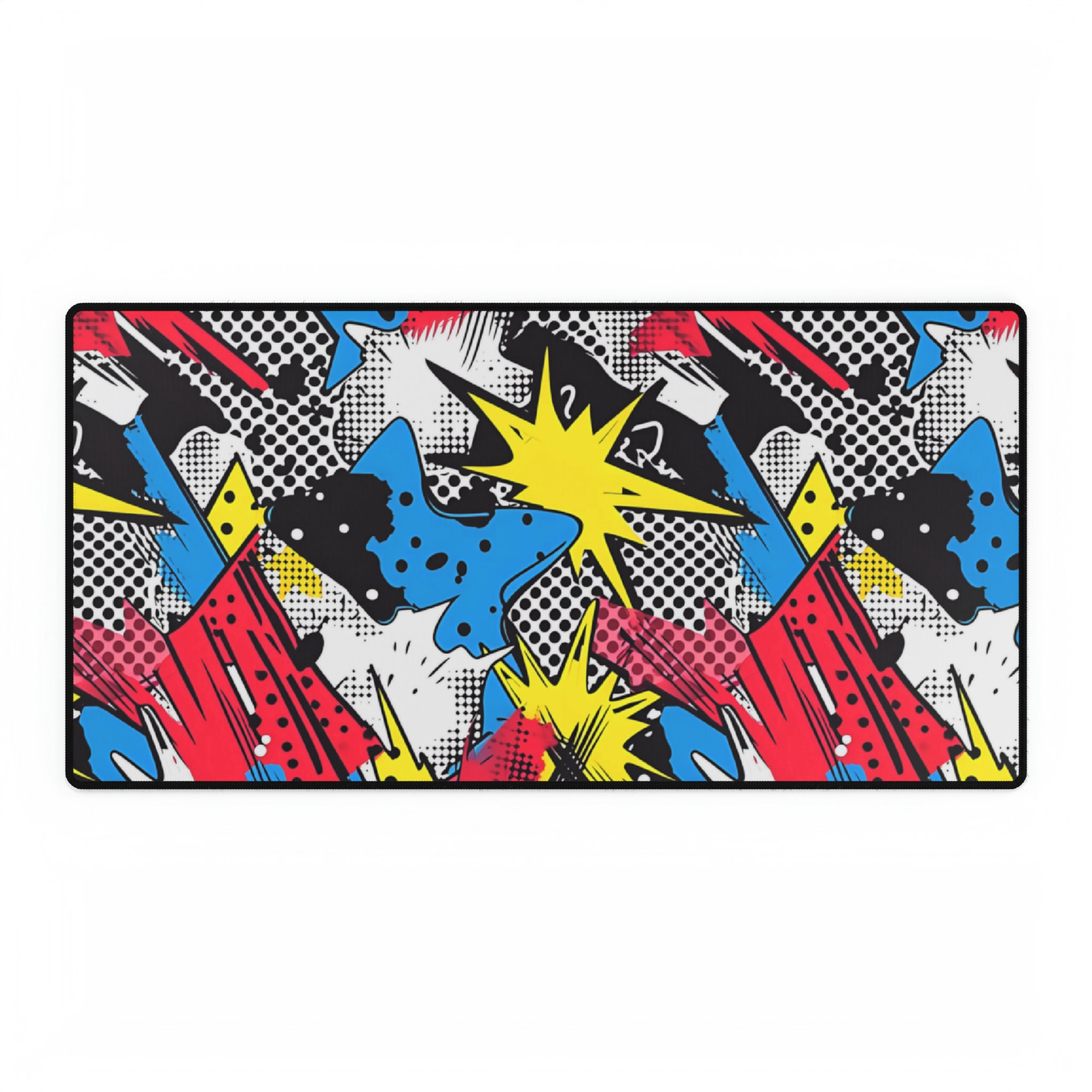 Anime Desk Mat, Comic Pop Desk Mat, Cute Desk Mat, Desk Mat Aesthetic ...