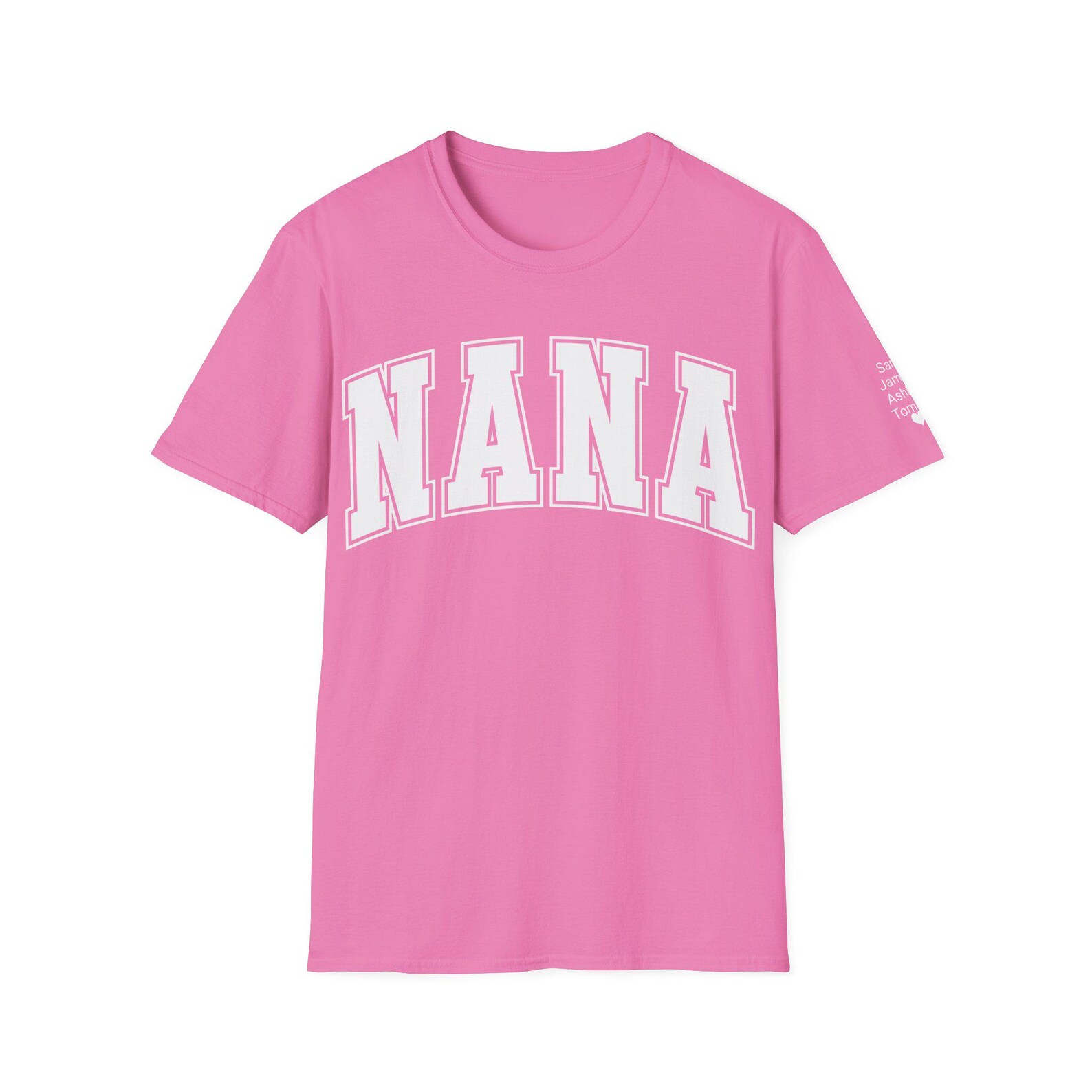 Personalized Nana Shirt, Custom Tee and Gift for Grandma, Mother's Day ...