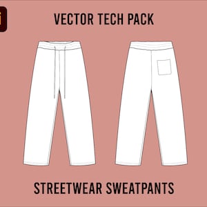 Streetwear Boxy Oversize Fit Sweatpants Jogger Jogging Pants Trackpants ...