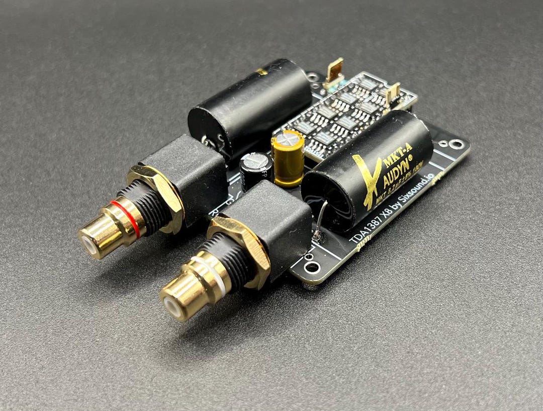 TDA 1387 X8 (protodac) DAC Audio Streamer for Raspberry Pi - Etsy