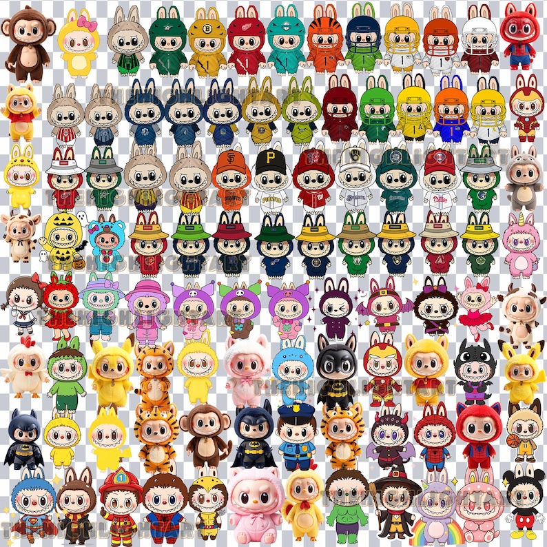 1200+ Labubu Tumbler Png, Labubu PNG Bundle, Labubu Clipart, Labubu ...