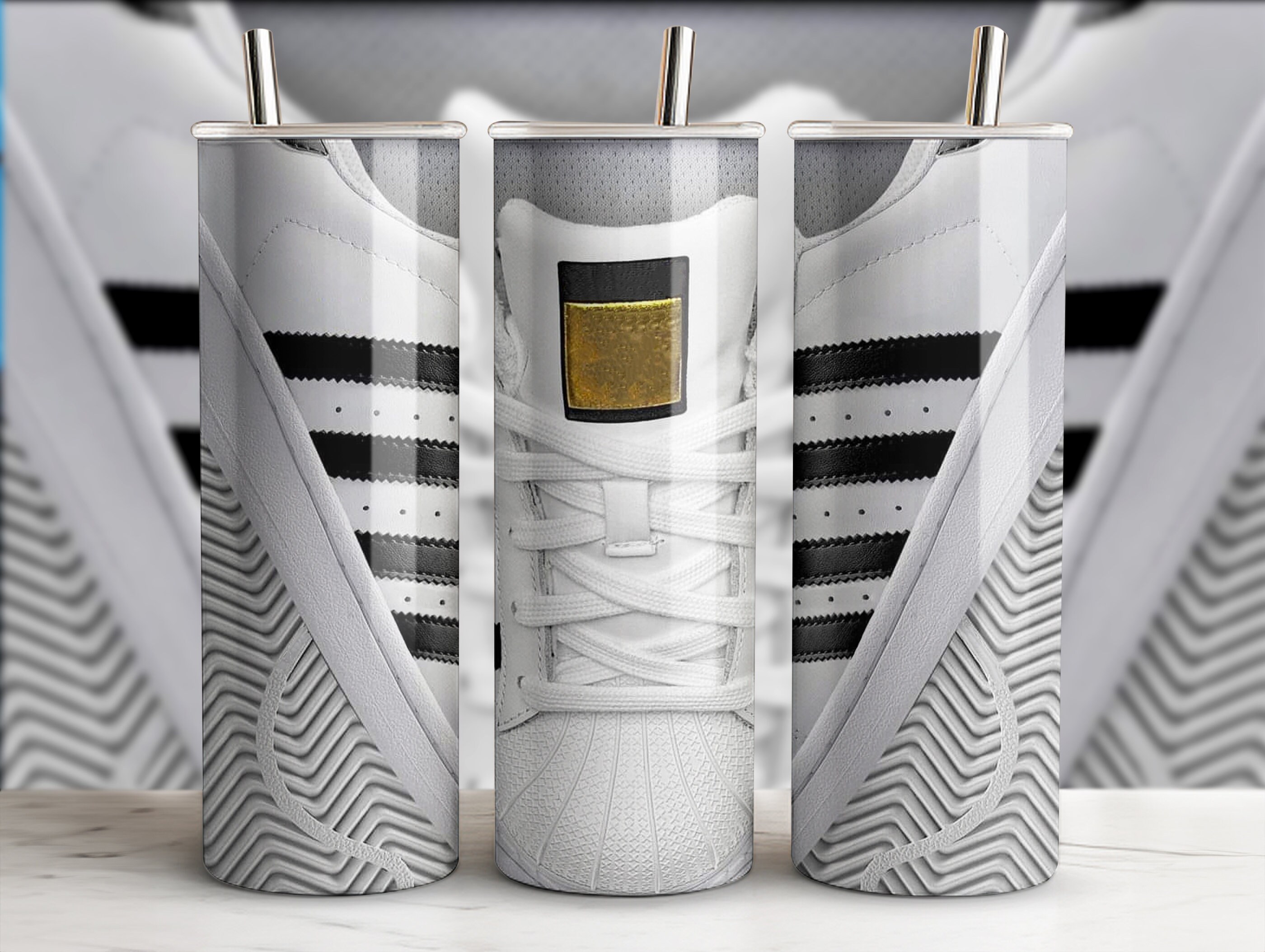 Kicks Tumbler Wrap, 20 Oz Skinny Tumbler Sublimation Design, Sneakers ...