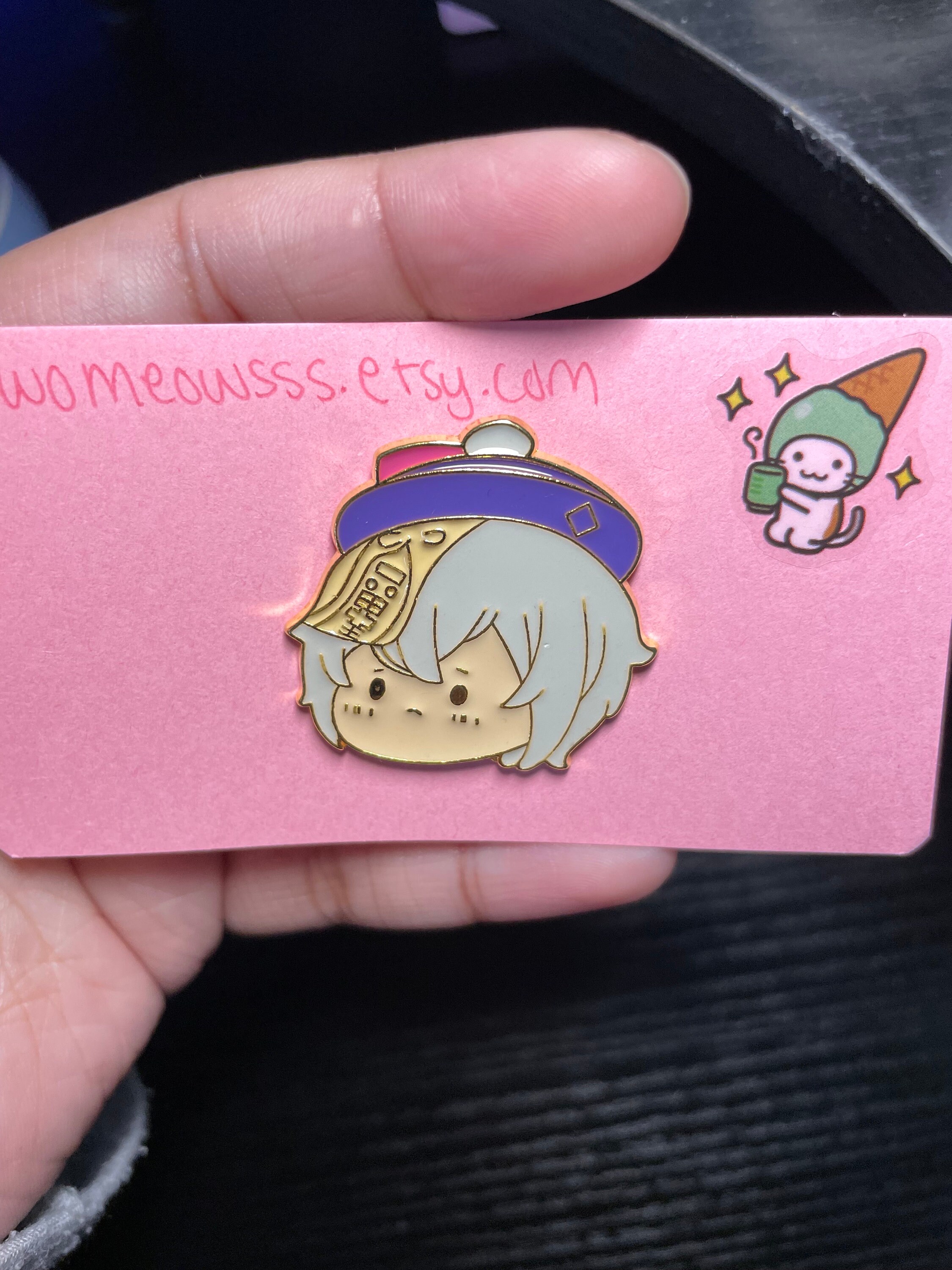 Genshin Impact Enamel Pin Hutao, Ganyu, Xiao, Klee, Childe, Cyno, Venti ...