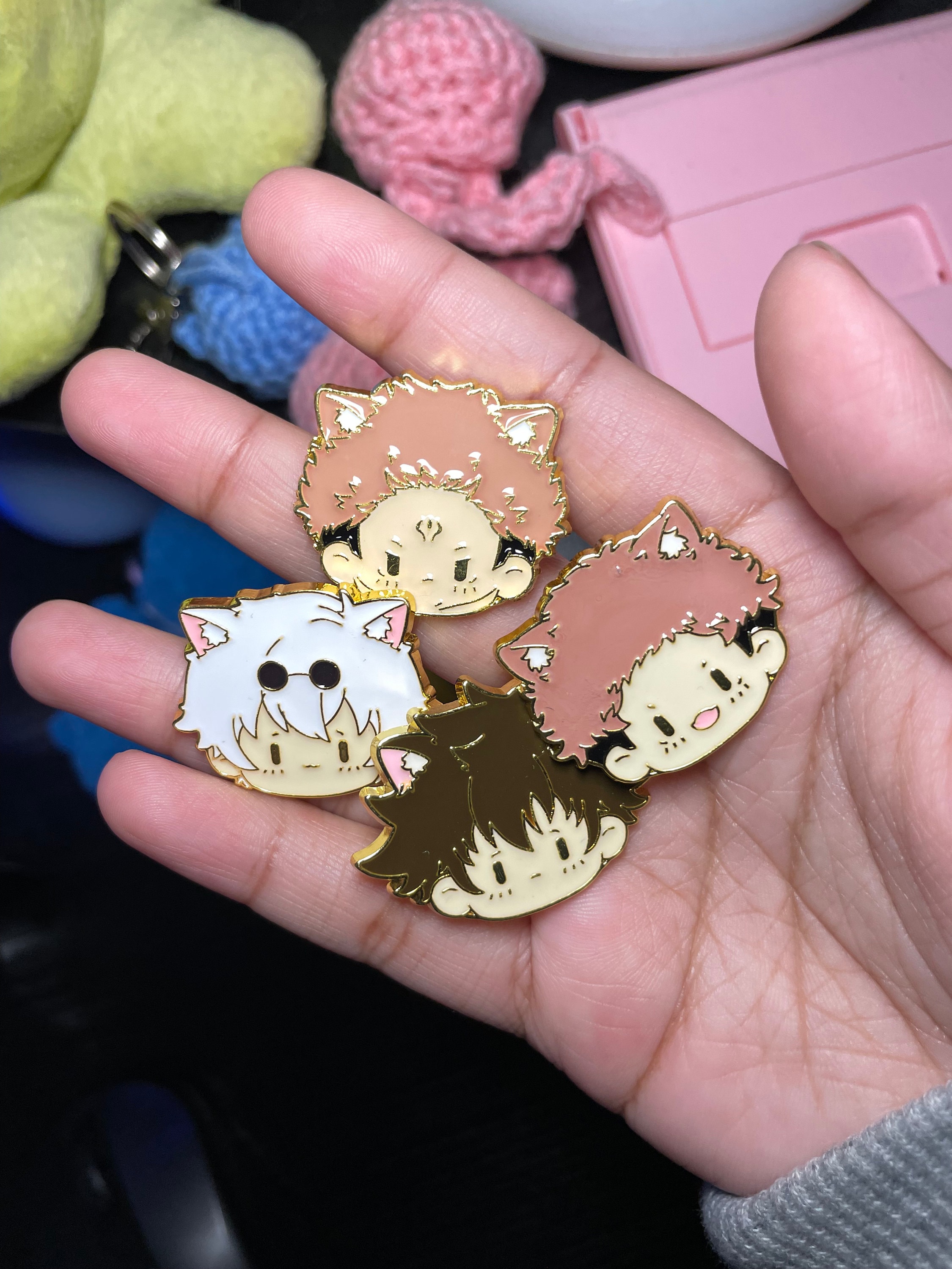 Anime Character Pin Jujutsu Kaisen Enamel Pin JJK Gojo Sukuna Megumi ...