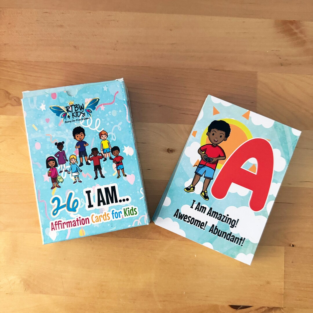 Affirmation Cards for Kids - Etsy