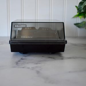 Vintage Covered Rolodex Petite Address/telephone File S-310 C With ...