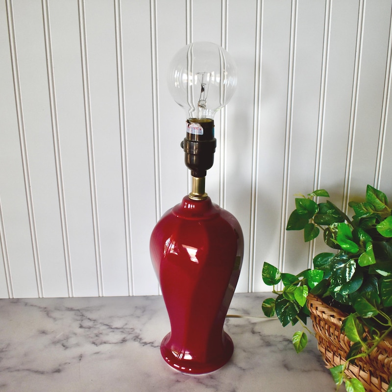 Table Lamp Plum - Etsy