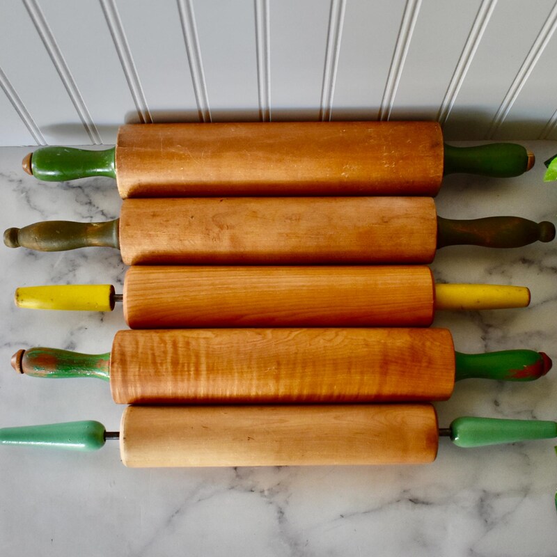 Painted Rolling Pins - Etsy