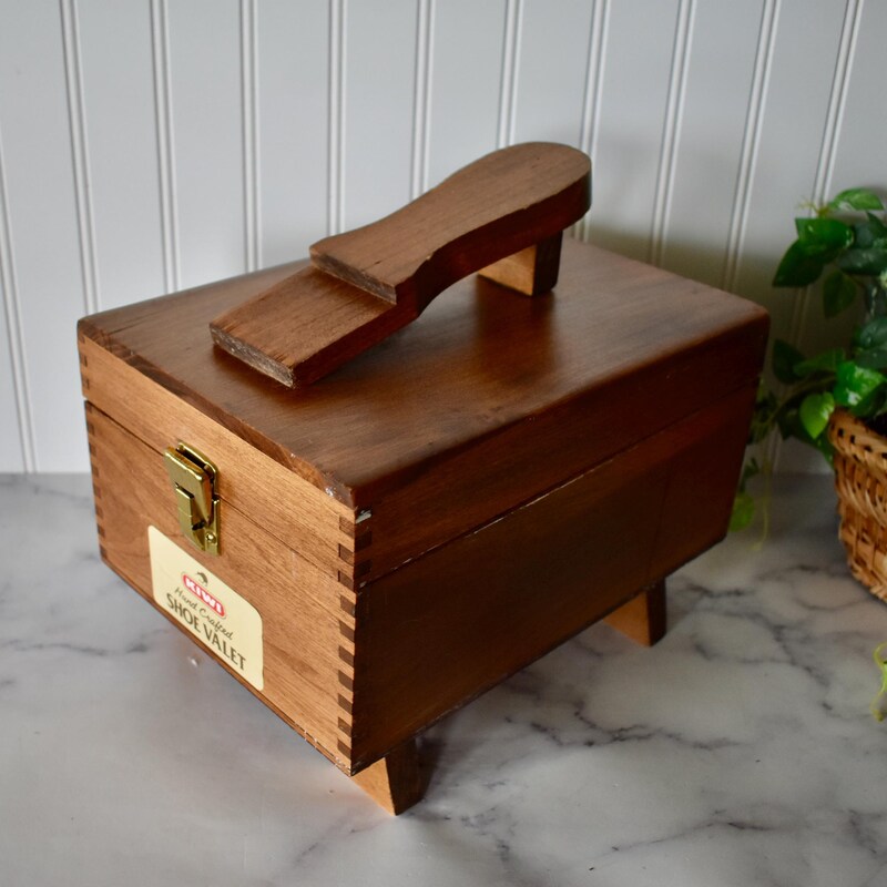 Shoe Shine Box - Etsy