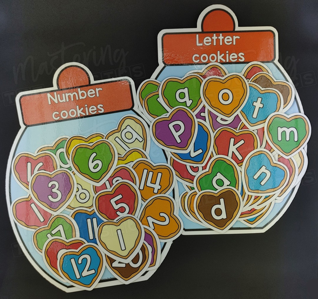 Valentine Number and Letter Sort - Etsy