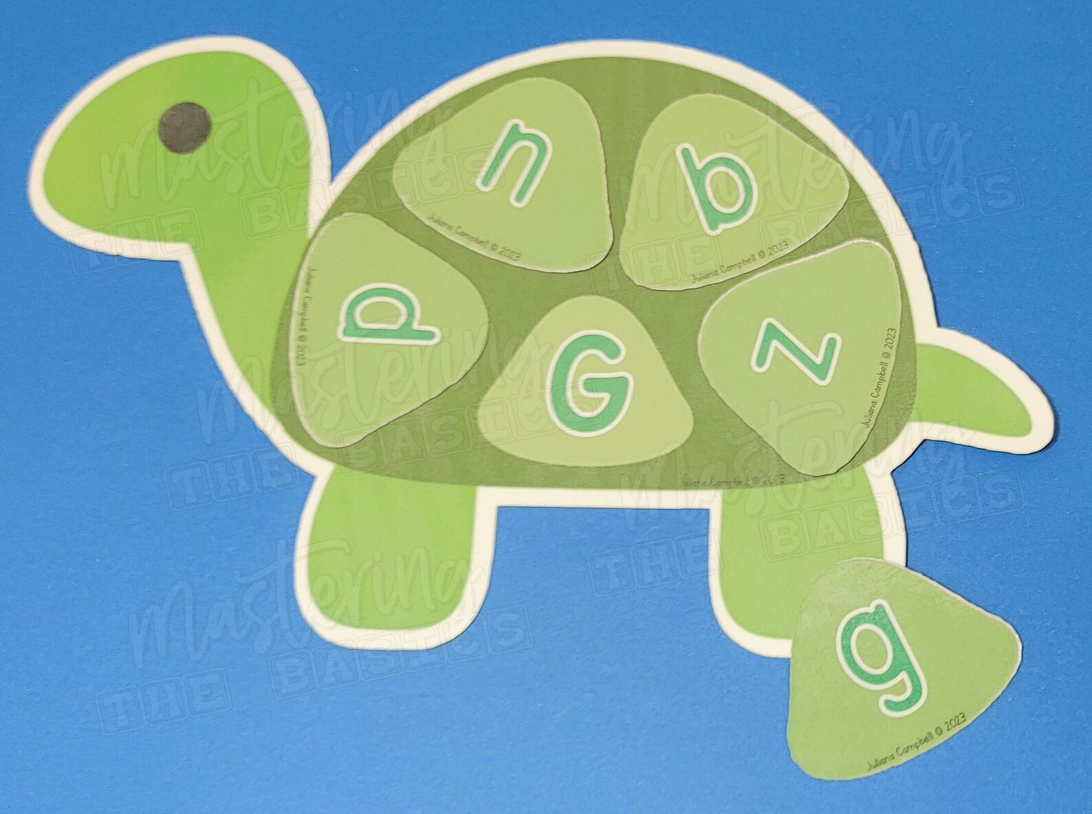 Turtle Uppercase and Lowercase Alphabet Match - Etsy UK