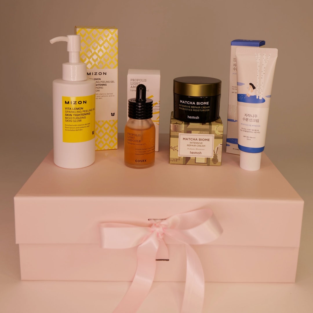 Korean Skincare Gift Box / Kbeauty Gift Set Free Magnetic Box - Etsy