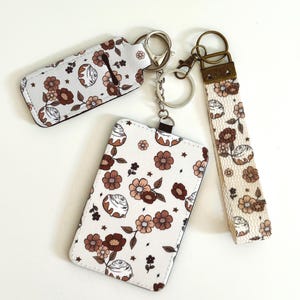 Handmade Wrist Lanyard Keychain: Sublimation Printed Canvas Wristlet ...