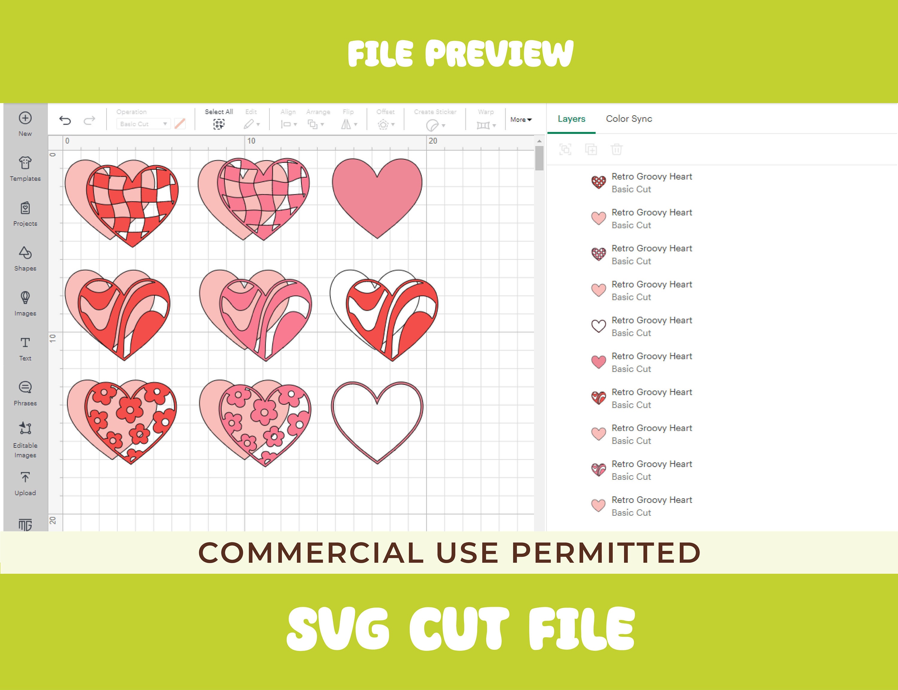 Checkered Heart SVG | Retro Valentine SVG | Groovy Heart Svg | Floral ...