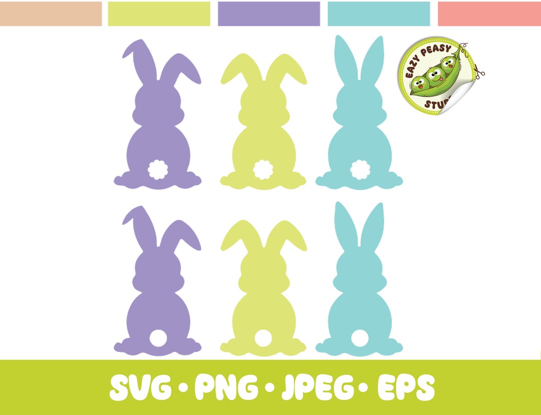 Easter Bunny SVG | Bunny Svg Png | Easter Svg | Rabbit Svg | Bunny ...