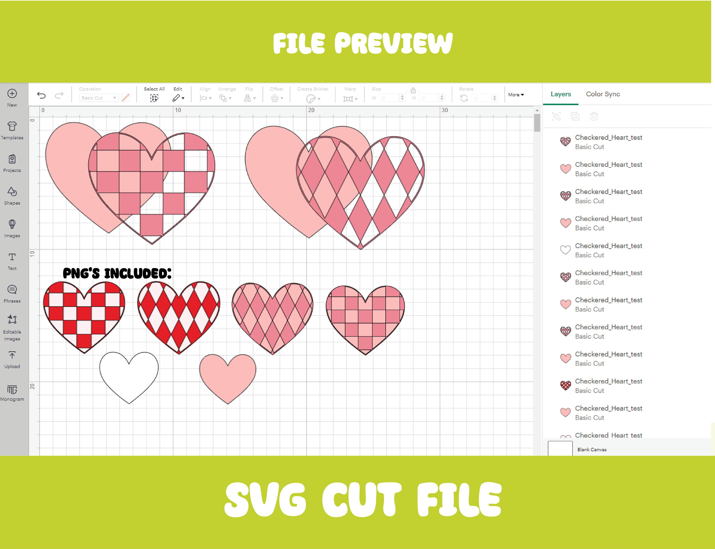 Checkered Heart SVG | Retro Valentine's Day SVG | Diamond Heart Svg ...