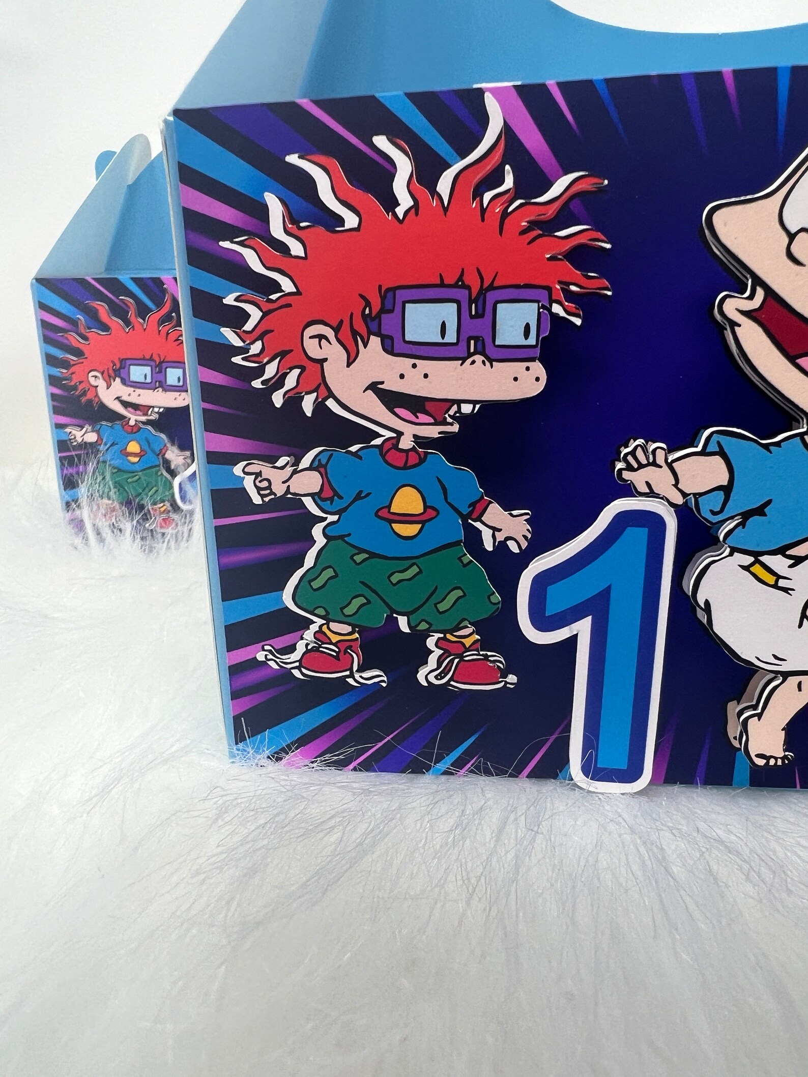 Rugrats Favor Box: Custom Gable Treat Box, Birthday Party Decor - Etsy