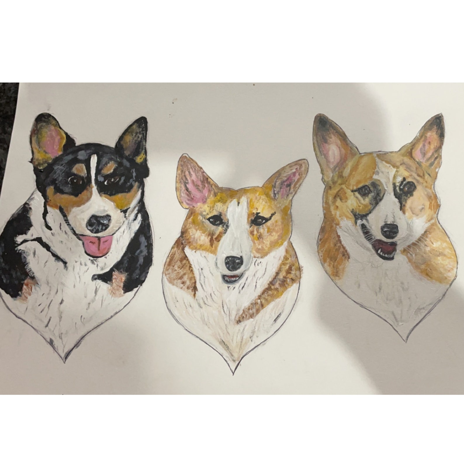 Custom Pet Portraits, Dogs, Cats, Pets, Painting - Etsy