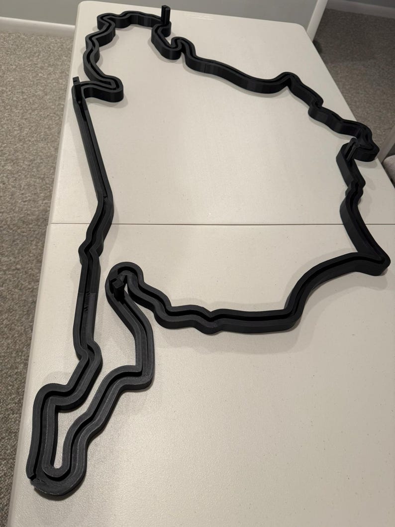 MASSIVE 48-inch LED Nurburgring Wall Art - Etsy