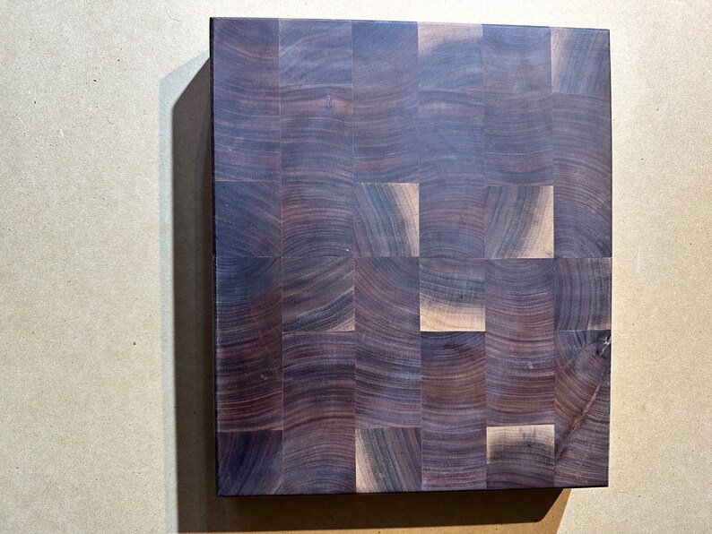 Walnut End Grain Cutting Board - Etsy