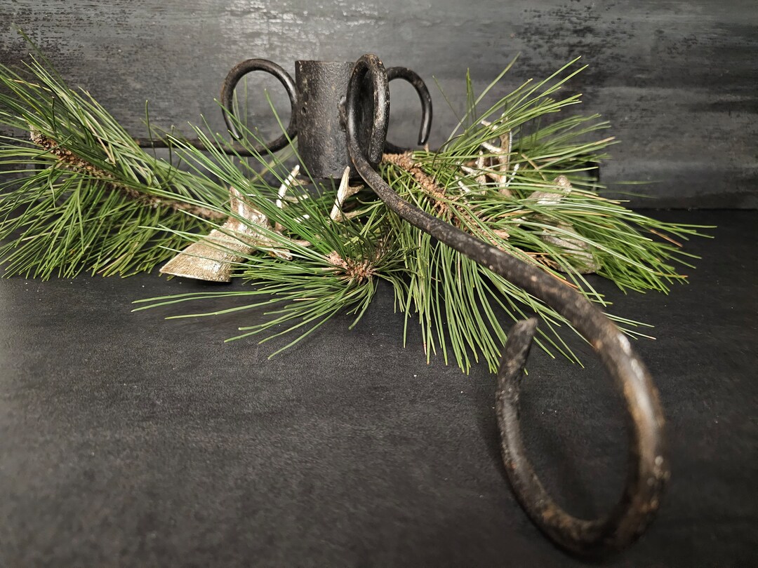 Antique Cast Iron Christmas Tree Stand, Large Old Rustic Iron Christmas ...