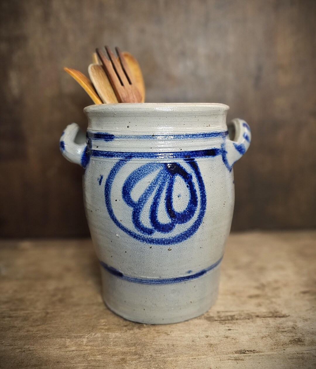Antique Salt Glazed German Westerwald Stoneware Crock 3 Liter Old ...
