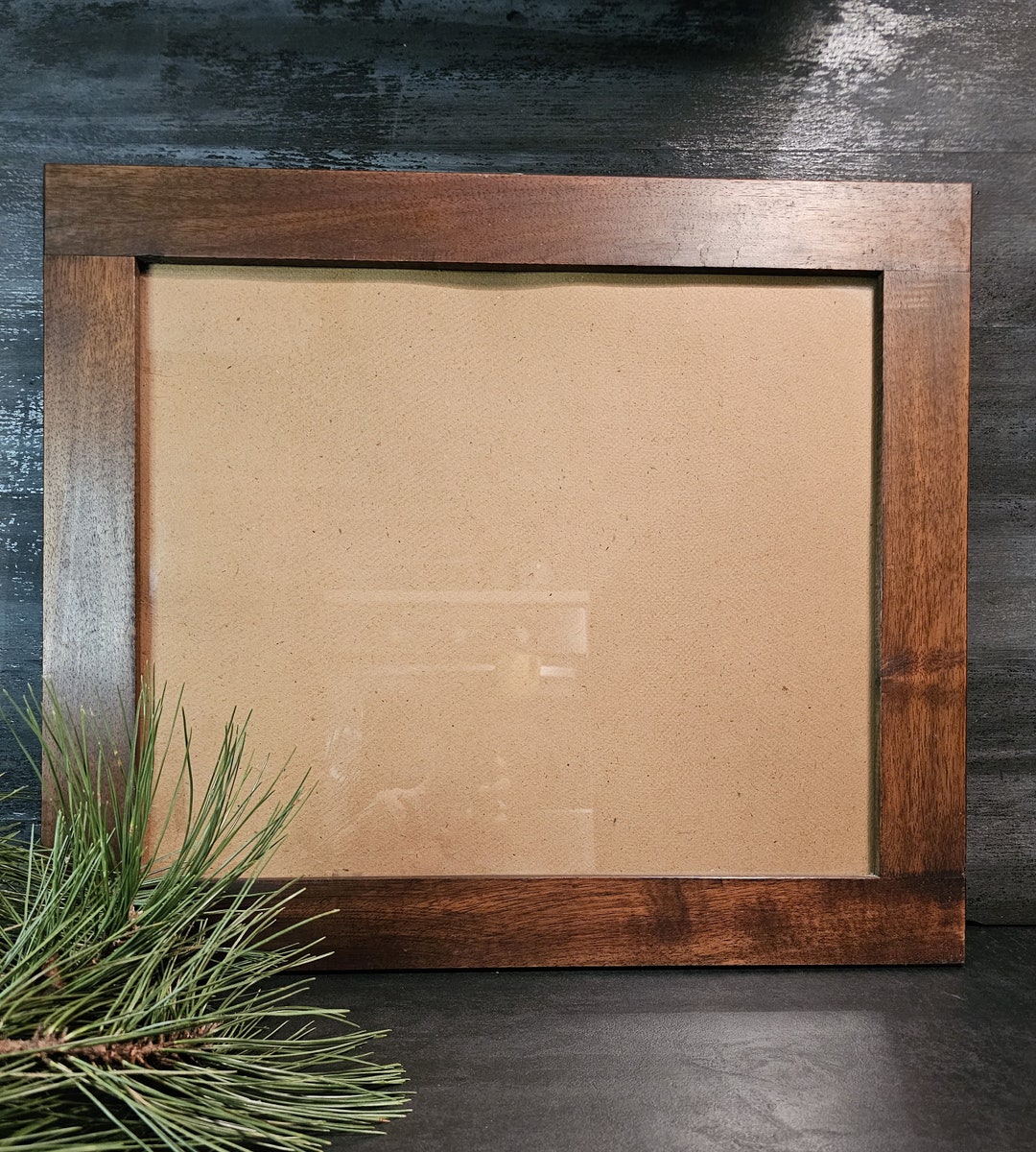 Antique Large Frame Old Wood Frame Rustic Frame Vintage Frame With ...