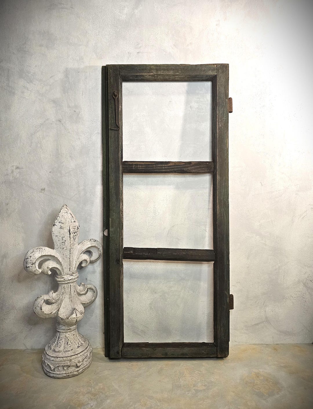 Rustic Primitive Window Frame, Antique Window, Wall Decoration - Etsy