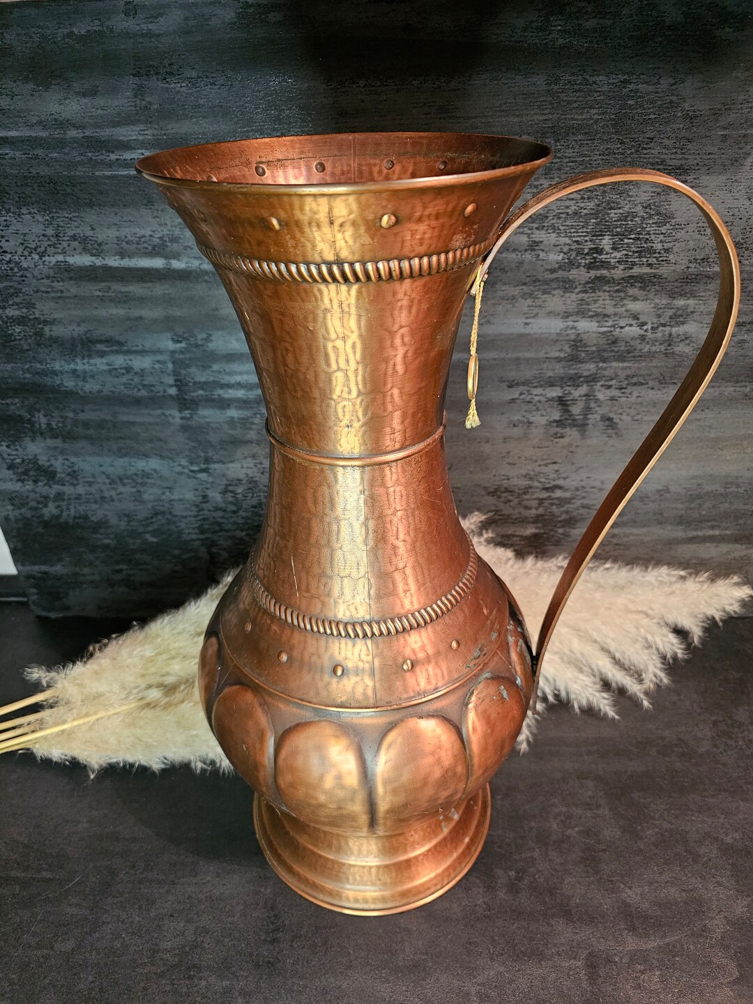 Vintage Large Copper Jug, Decoration Copper Jug - Etsy