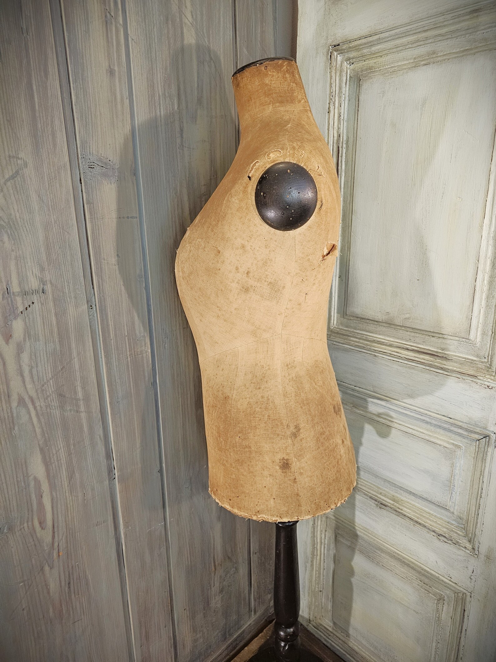 Antique Mannequin Tailors Dummy With Stand Dress Form Shop Display ...