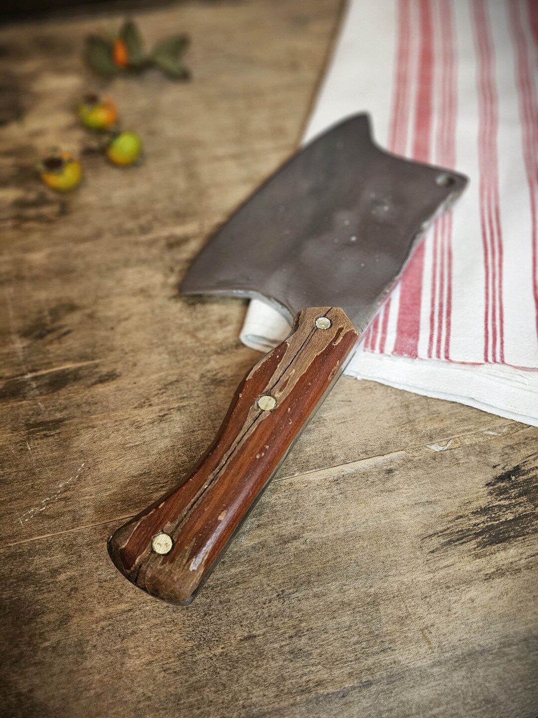 Vintage Butchers Meat Cleaver Chopper Axe Kitchen Utensil - Etsy