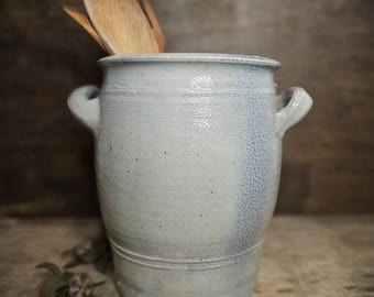 Antique Salt Glazed German Westerwald Stoneware Crock 2 Liter Old ...