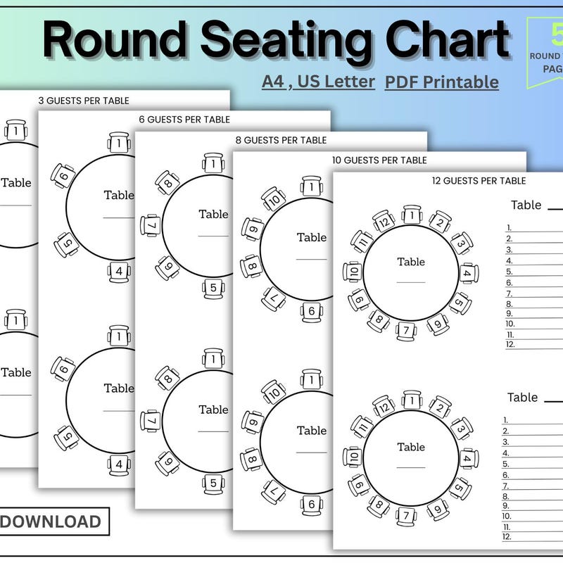 Event Round Tables - Etsy