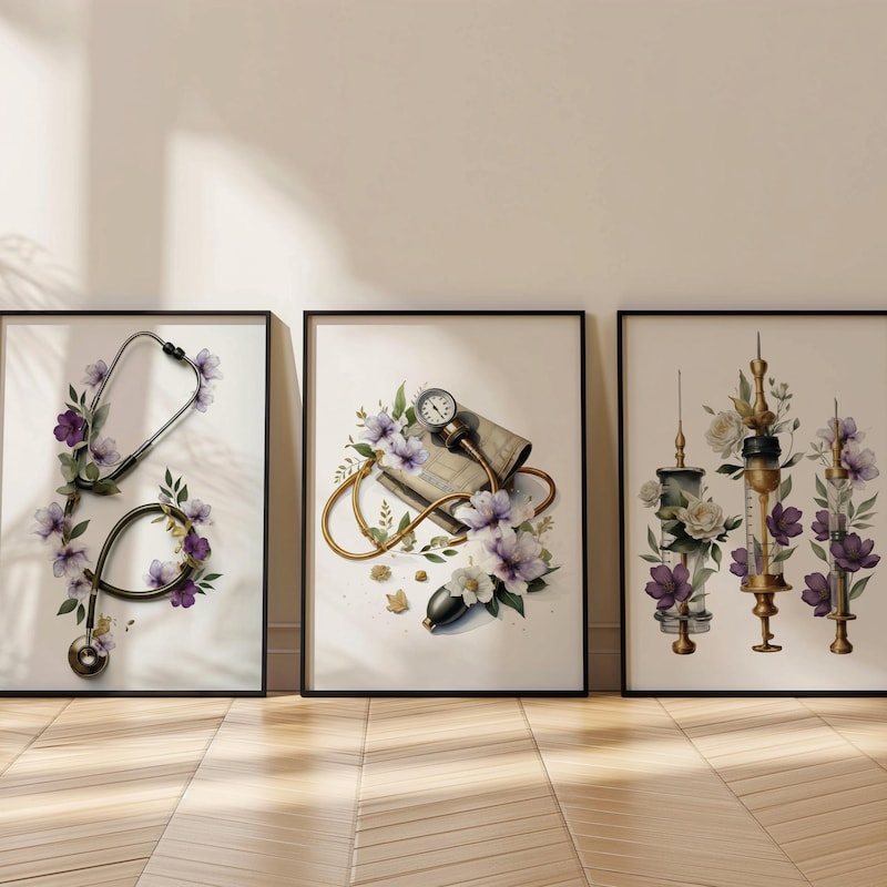 Aesthetic Nursing Posters - Etsy