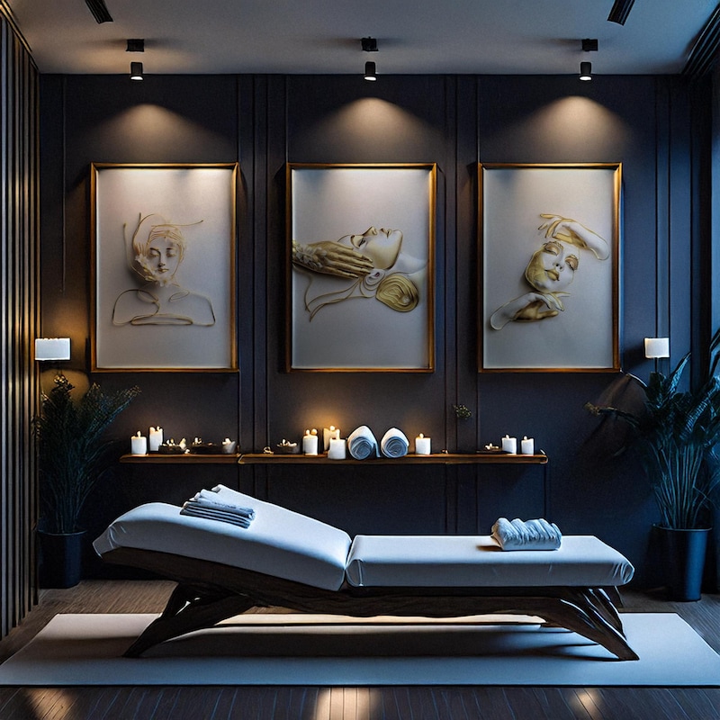 Spa Wall Art - Etsy