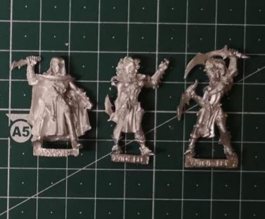 Dark Elves 3x Unreleased Miniatures Limited Christmas Sale Until 1.1. ...