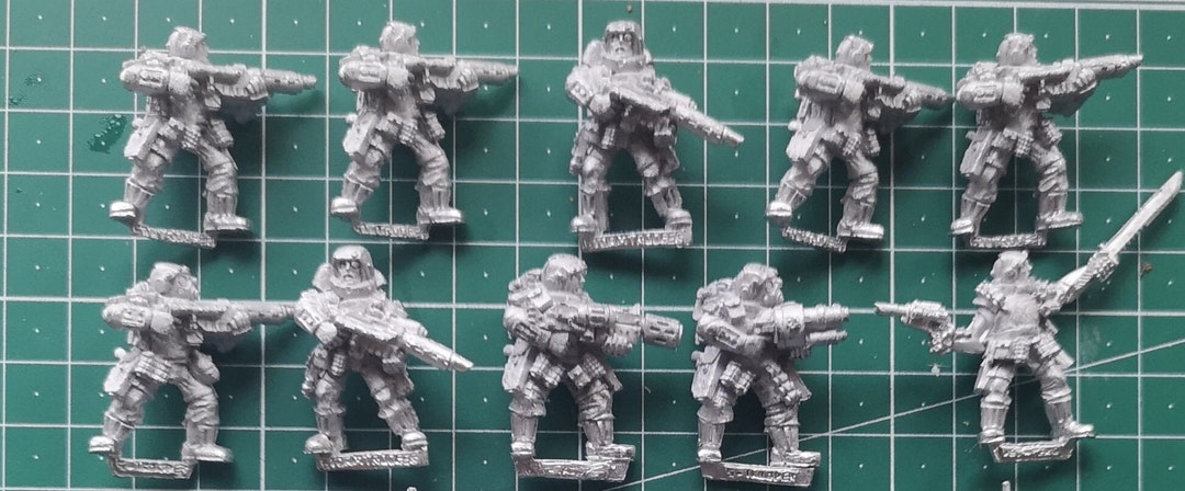 Warhammer 40000 Imperial Guard Stormtroopers 10x - Etsy