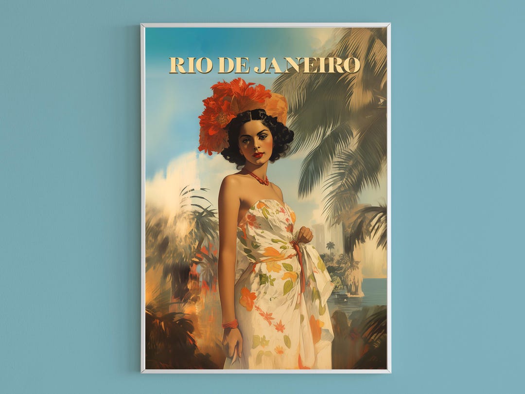 Rio De Janeiro HD Digital Poster - Etsy