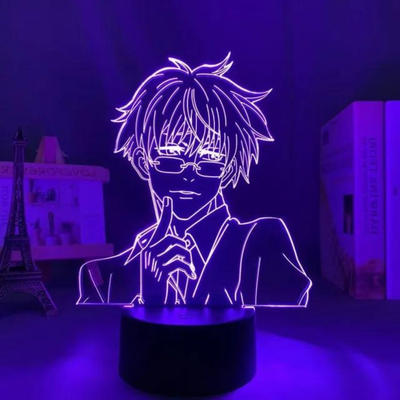 Gojo Satoru Jujutsu Kaisen Night Light LED Lamp, Jujustu Kaisen Anime ...